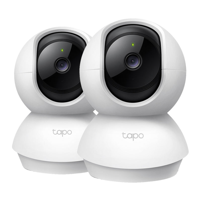 Tapo TC71(2-pack) | Pan Tilt Indoor Wi-Fi Camera, 2K 3MP View