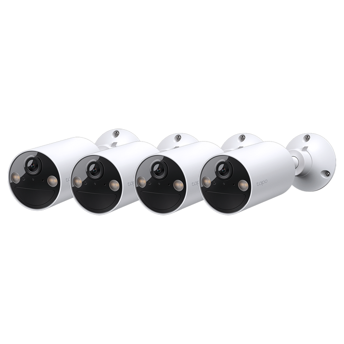 Tapo C410(4-pack) | 2K 3MP Smart Wire-Free Indoor/Outdoor Security Cam
